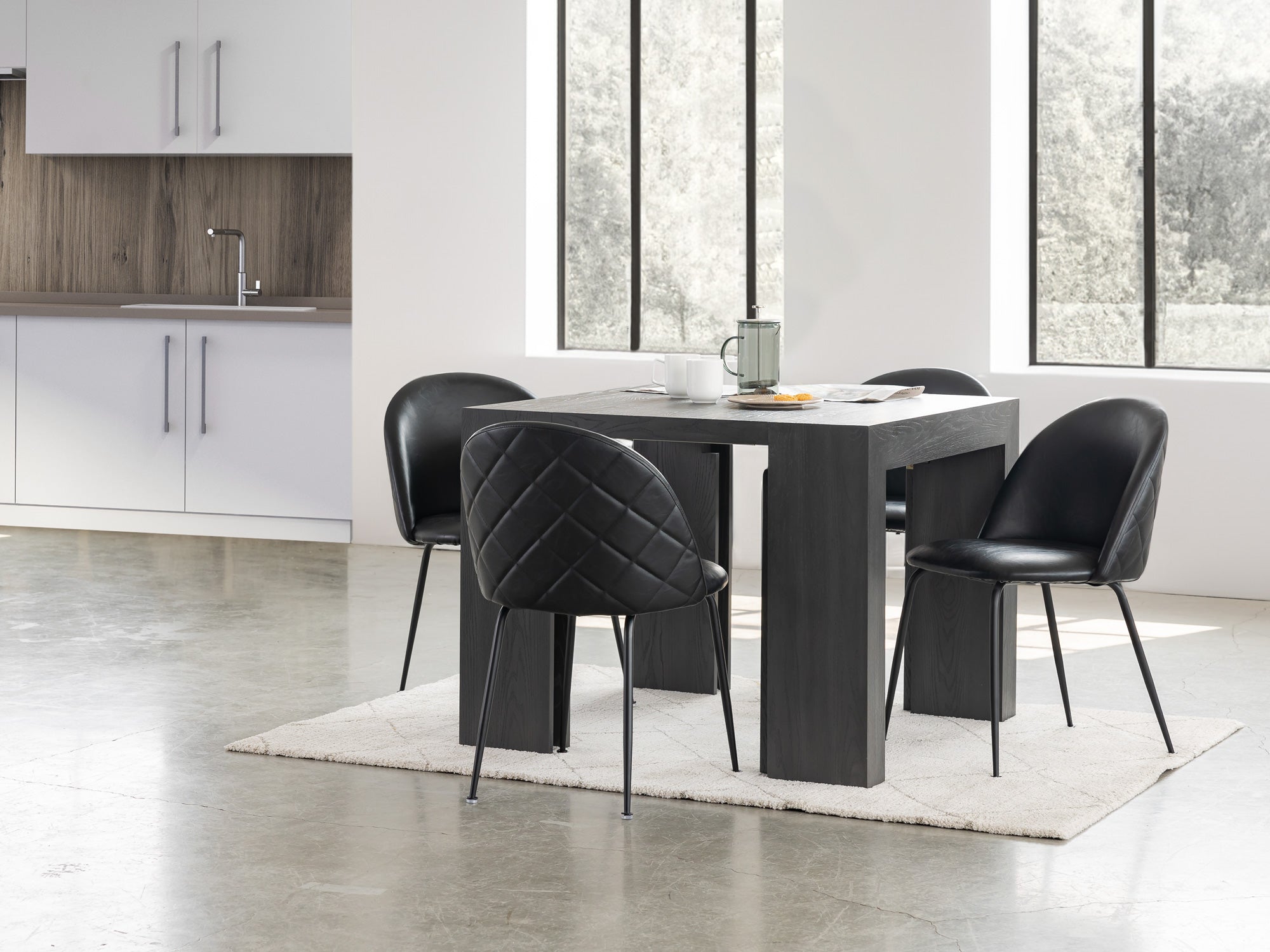 Solid Wood Extendable Dining Table | Transformer Table
